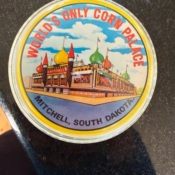 Other | Worlds Only Corn Palace Souvenir Round Playing Cards | Poshmark